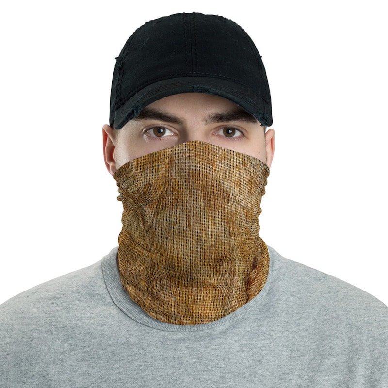 Burlap Sack Mask - Etsy