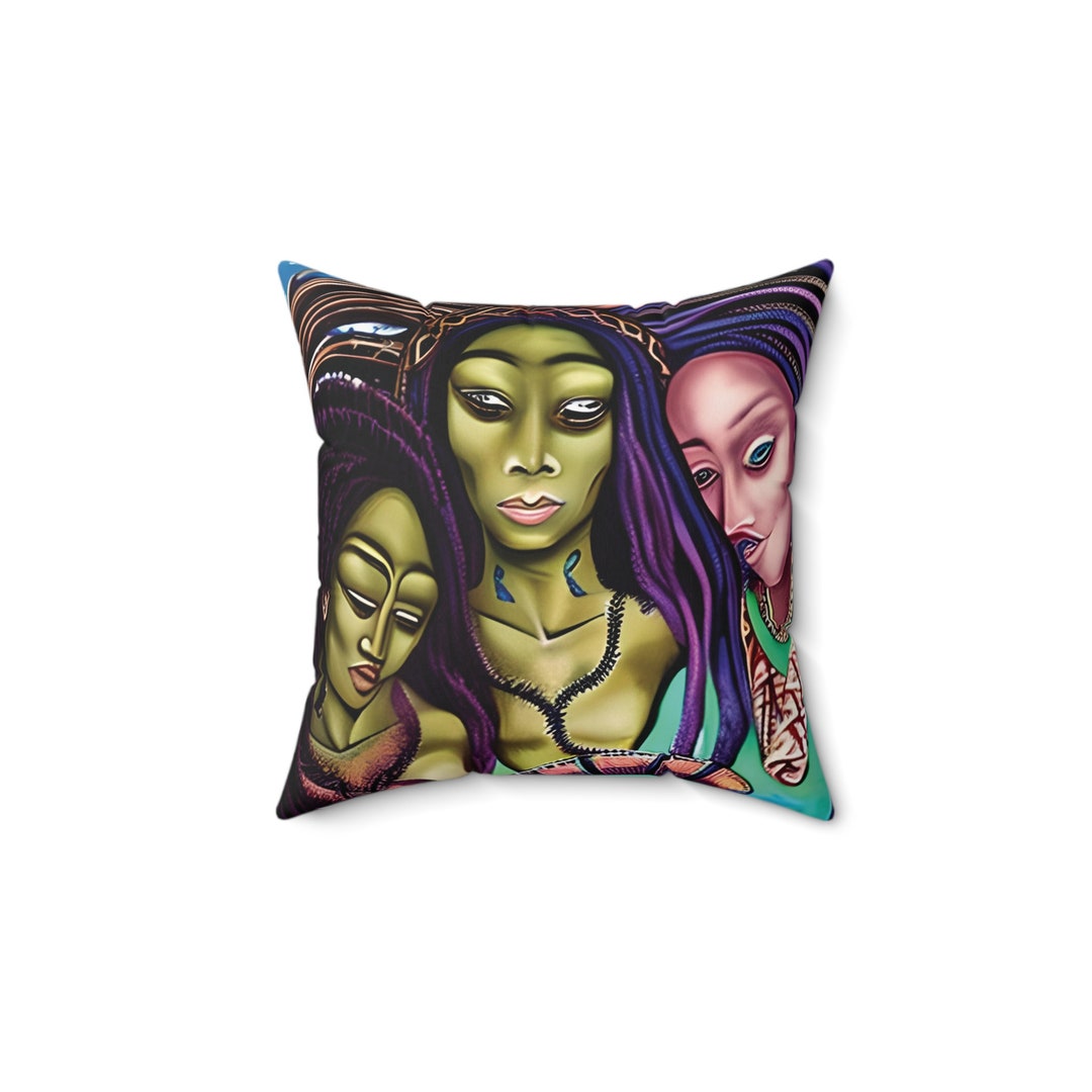 Earth Goddesses Series, #5 of 10, Three Sizes 14-18", Surreal, Tribal ...