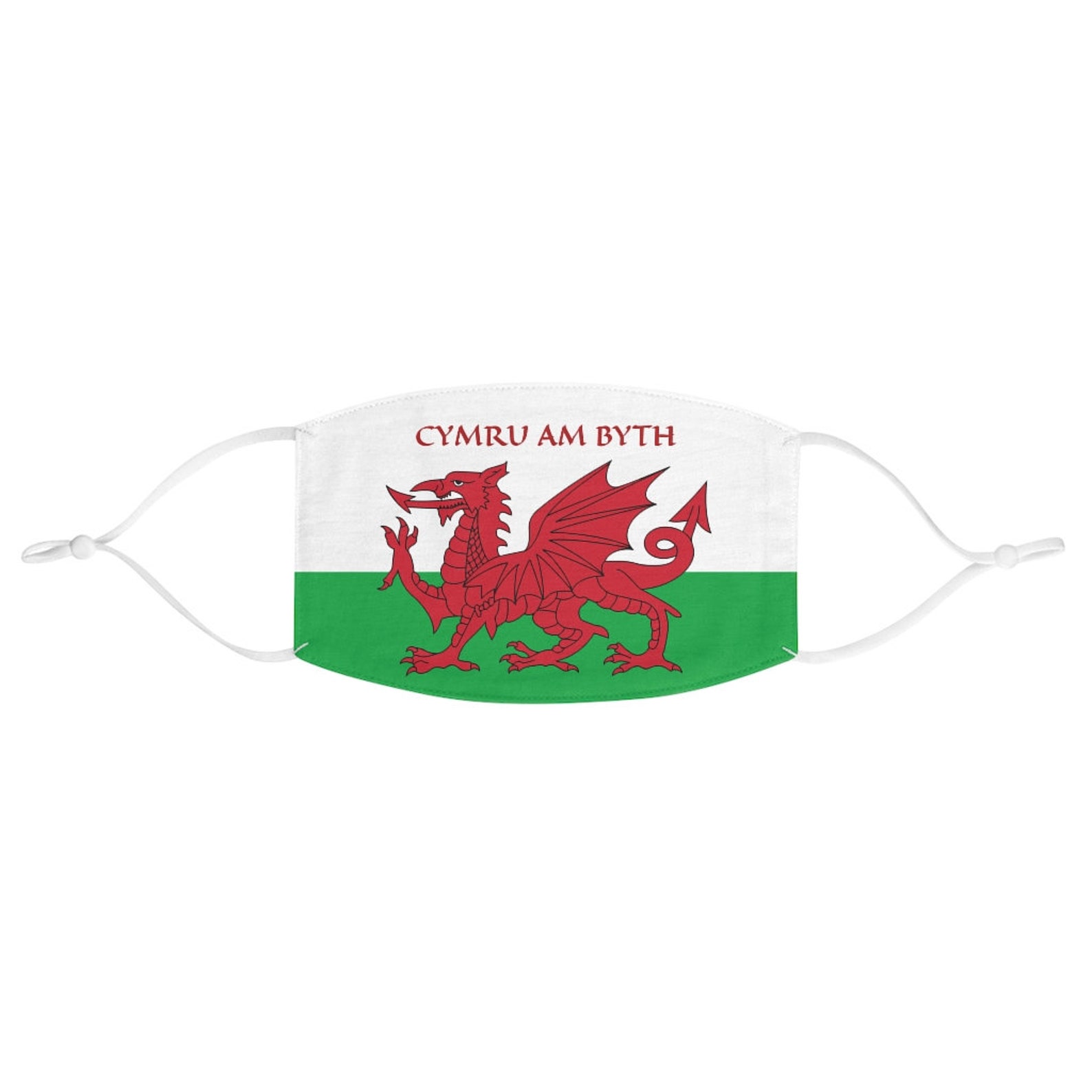 Cymru Am Byth Cloth Face Mask Washable Reusable Wales | Etsy