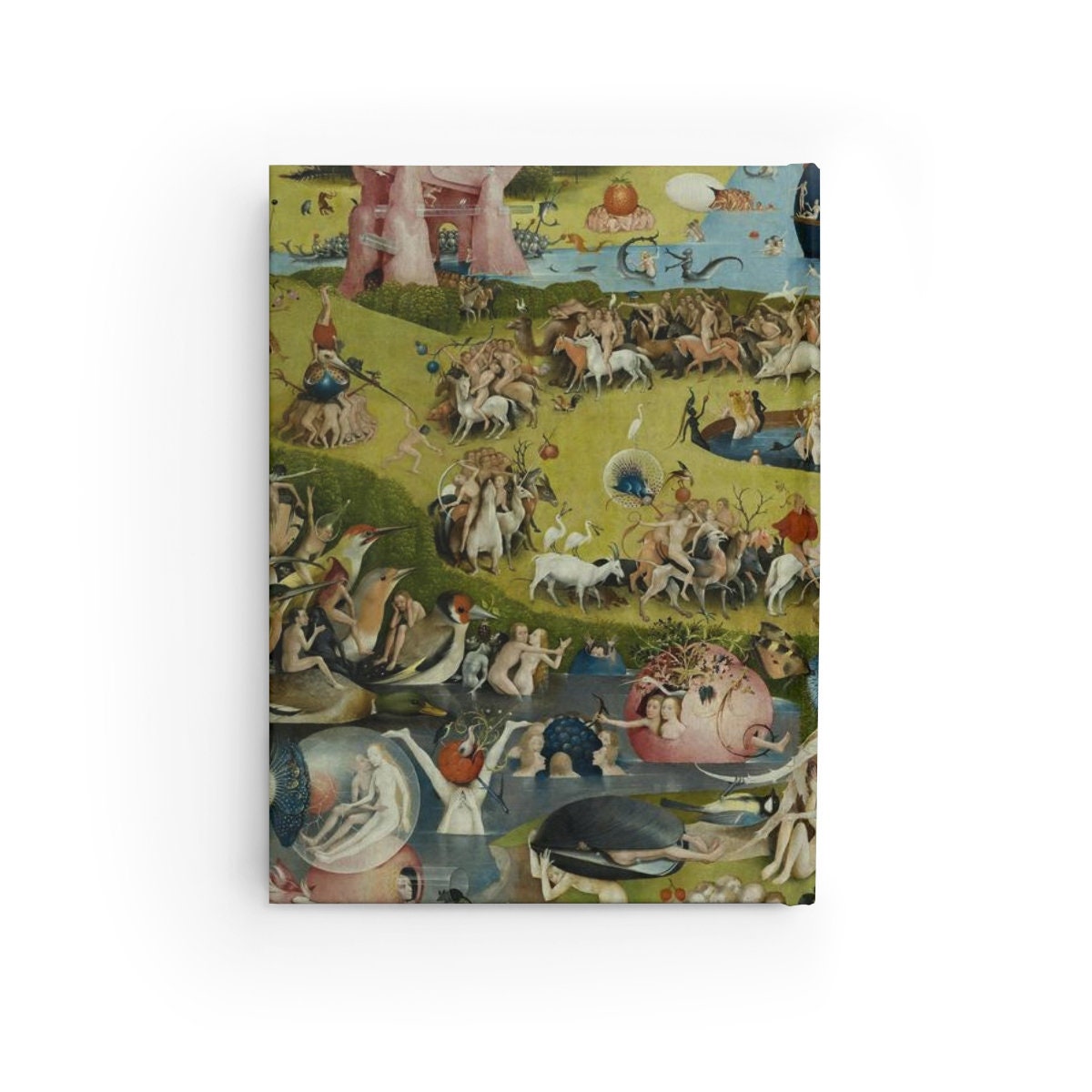 The Garden of Earthly Delights, Hardcover Journal, Ruled Line, Surreal ...