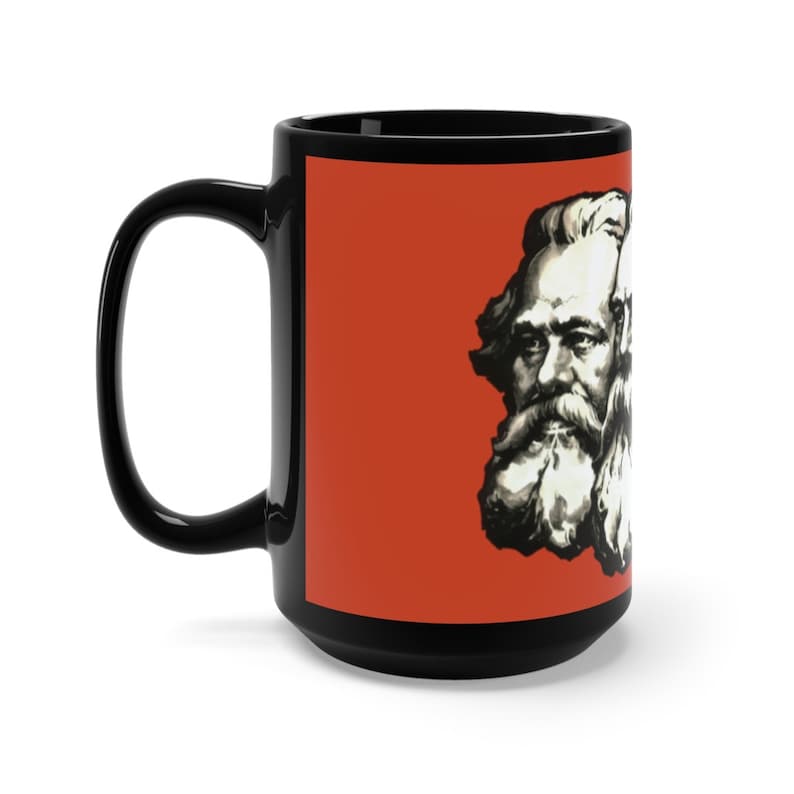 Marx Engels Lenin Black 15oz Ceramic Mug Socialism | Etsy