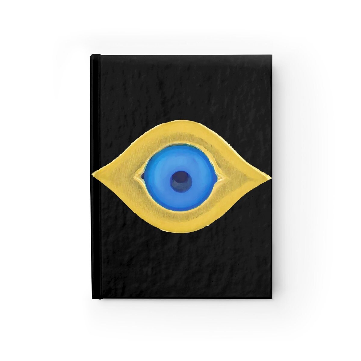 Evil Eye, Hardcover Journal, Ruled Line, Vintage Image, Notebook