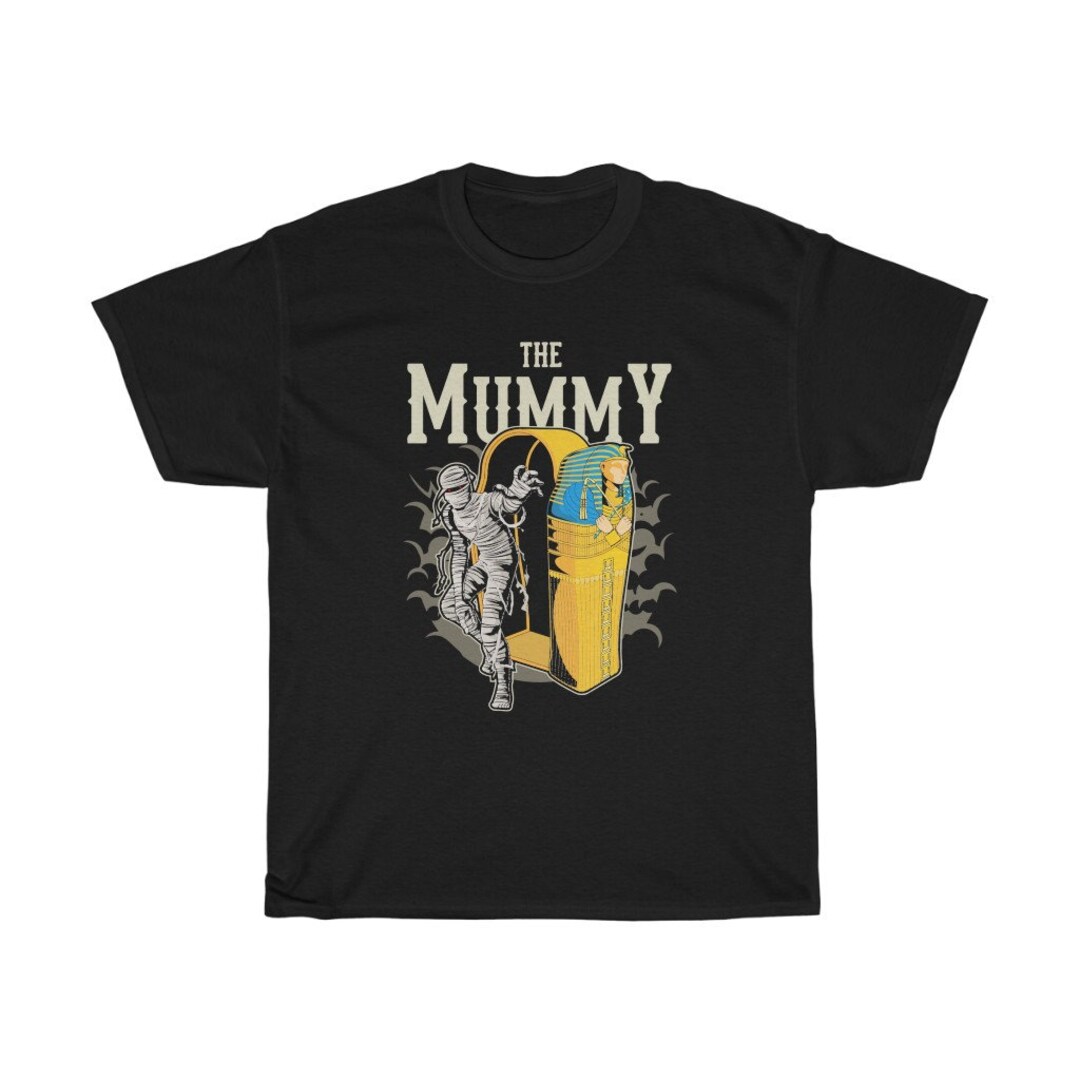 The Mummy T-shirt, Vintage Retro Style Design, Horror Movie, Pop ...