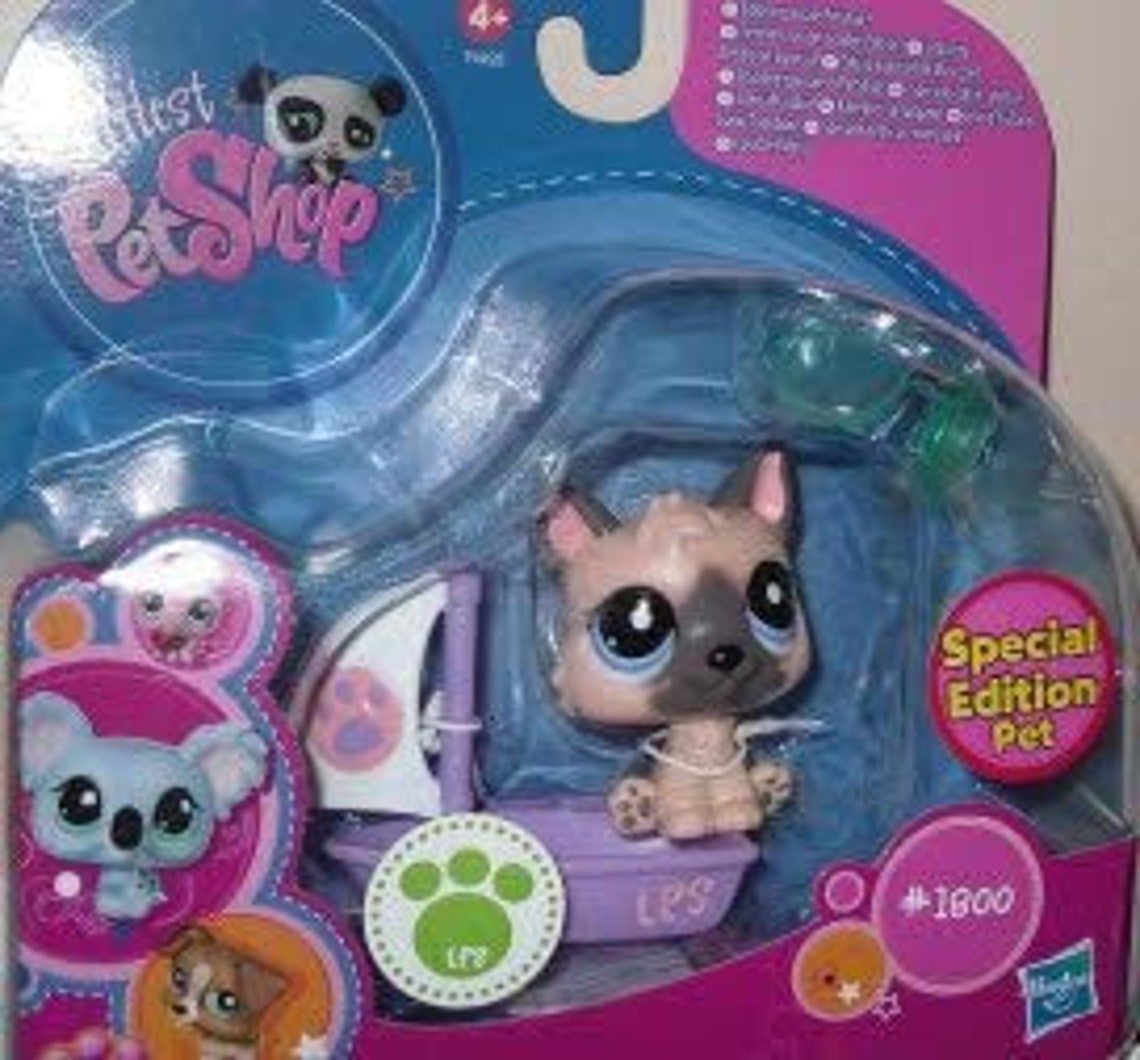 Littlest Pet Shop German Shepherd Puppy Dog W/ Sail Boat and - Etsy