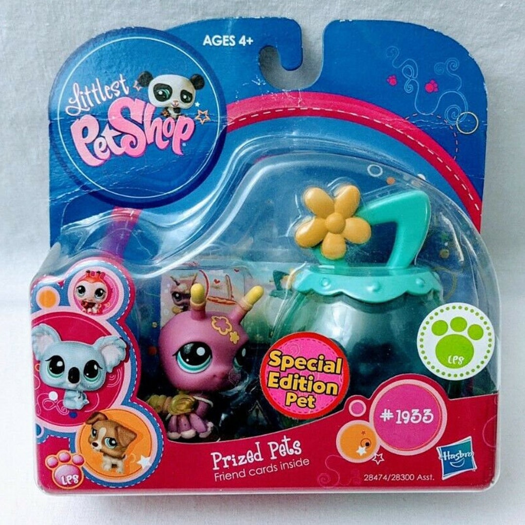 Hasbro Littlest Pet Shop Prized Pets 1933 PINK FIREFLY special Edition ...