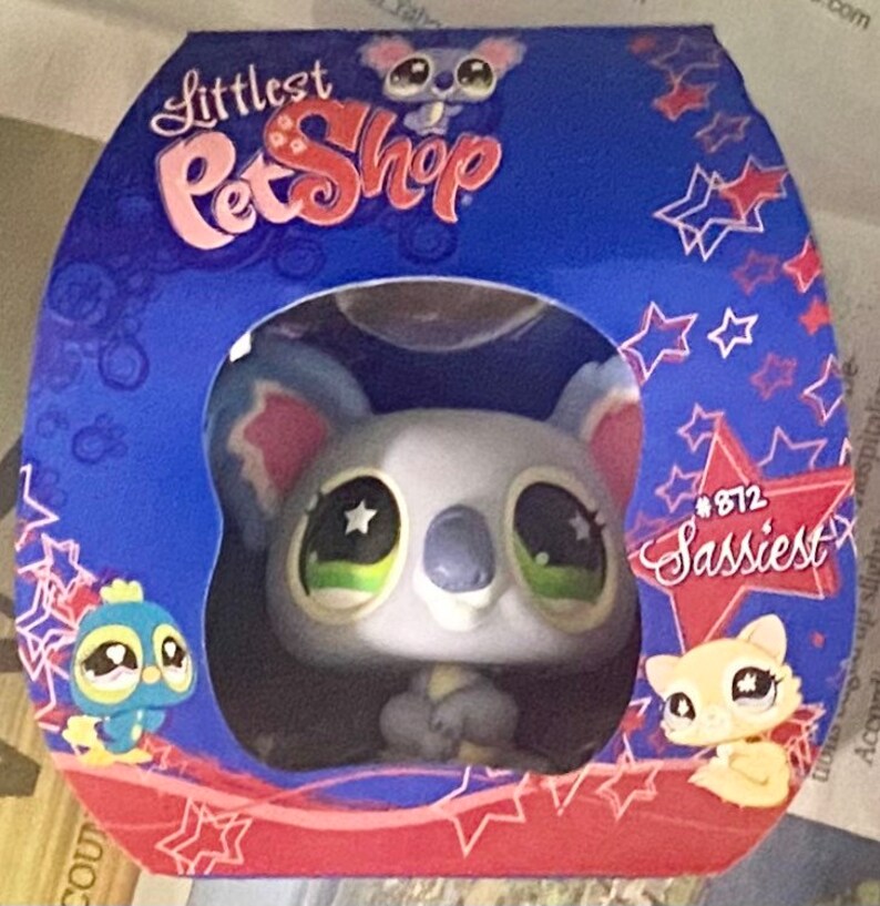 Littlest Pet Shop Sassiest Koala Bear 872 Hasbro LPS - Etsy