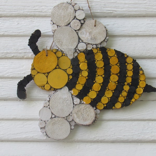 Bee Mosaic - Etsy