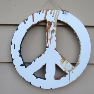 Unity Peace Sign Wooden Mosaic Wall Art With a Birch Wood - Etsy