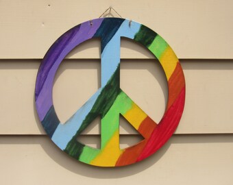 Peace Sign Tie Dye | Etsy