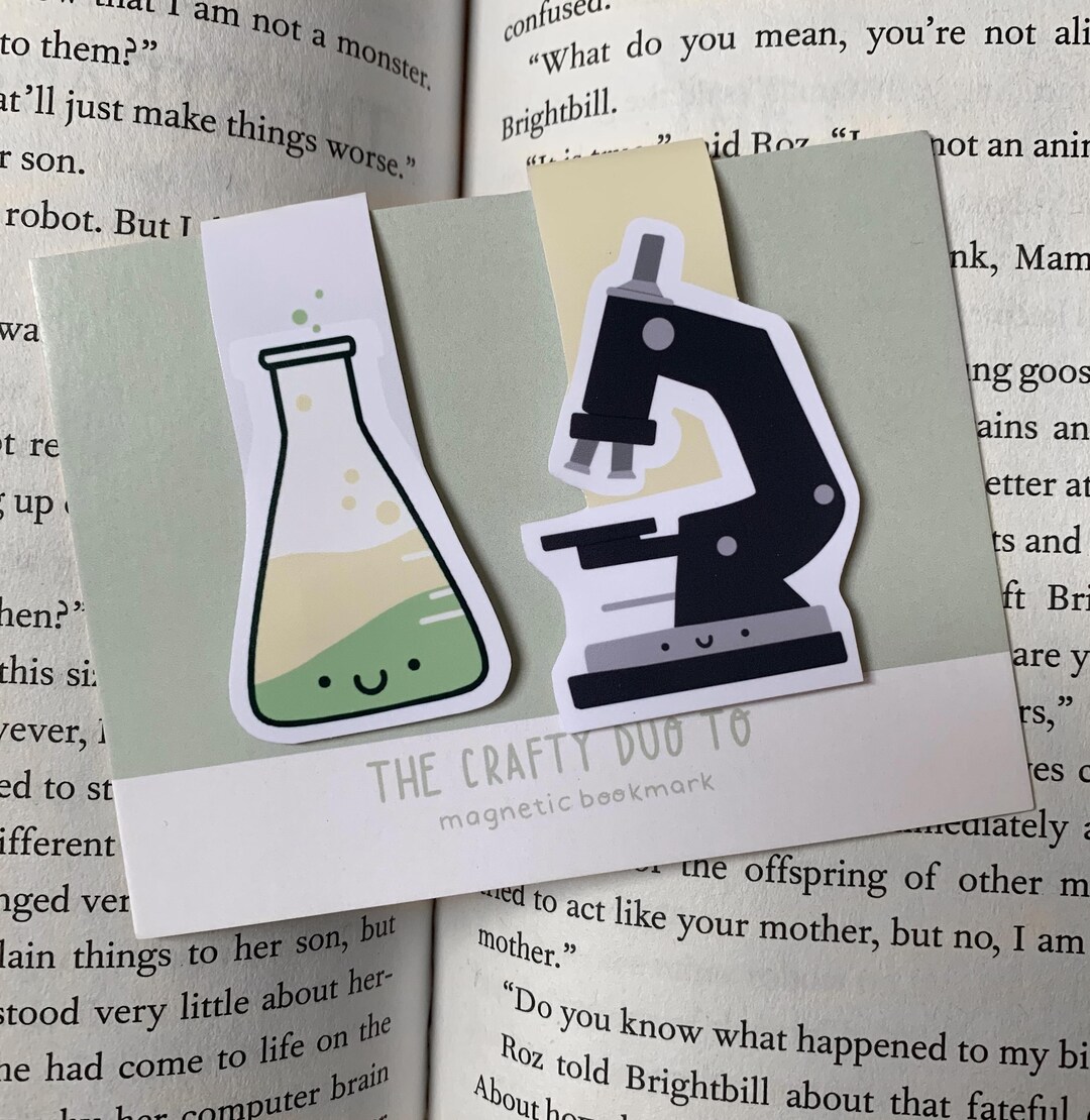 Science Magnetic Bookmark Set - Etsy