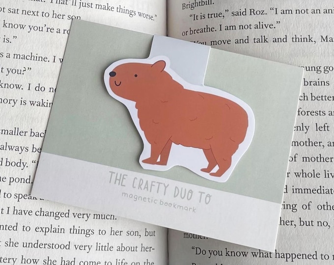 Capybara Magnetic Bookmarks,capybara Holographic Bookmarks,book ...