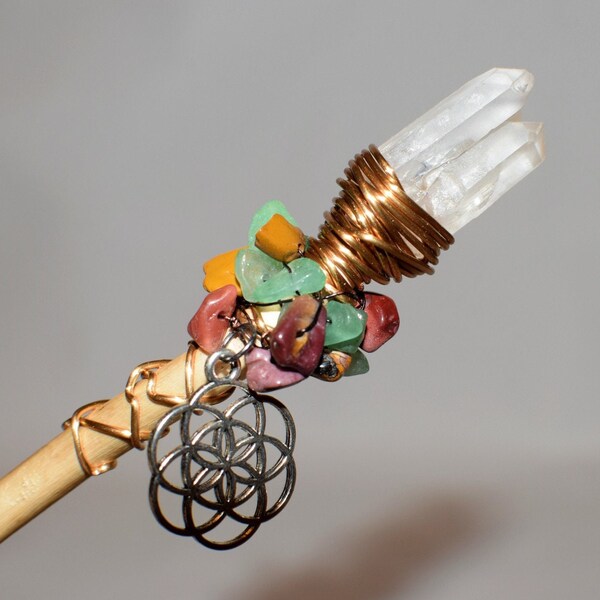 Magic Crystal Wand - Etsy