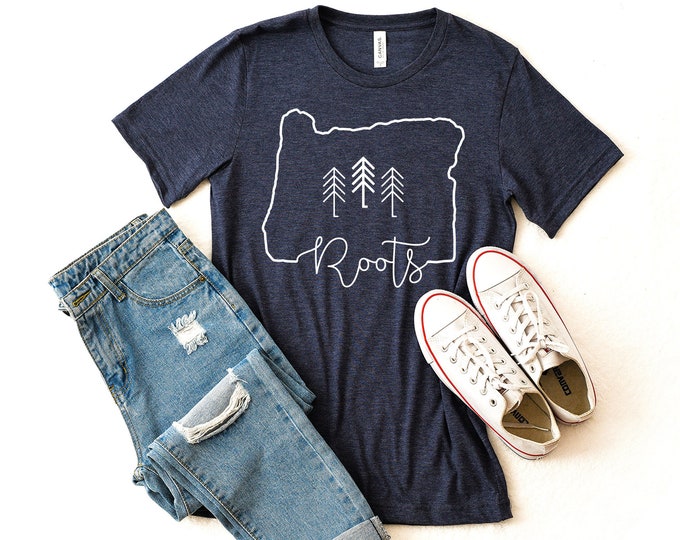 Oregon Roots Tee | State Roots Shirt | Oregon Shirt | Oregon Tee ...