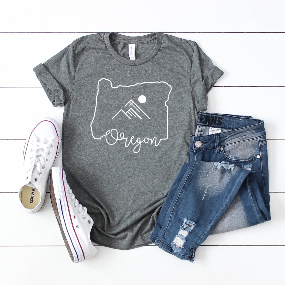 Oregon Vintage State Tee Oregon Shirt State Shirt Oregon | Etsy