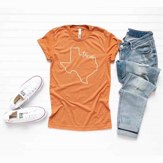 Texas Vintage State Tee Texas Shirt State Shirt Texas State | Etsy