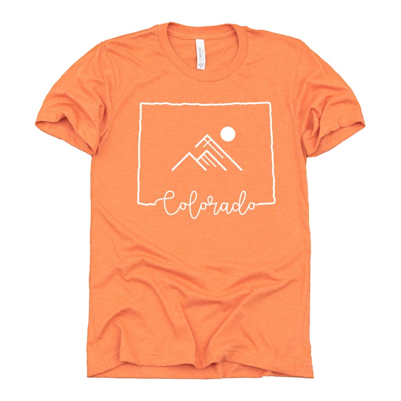 Colorado Vintage State Tee Colorado Shirt State Shirt - Etsy