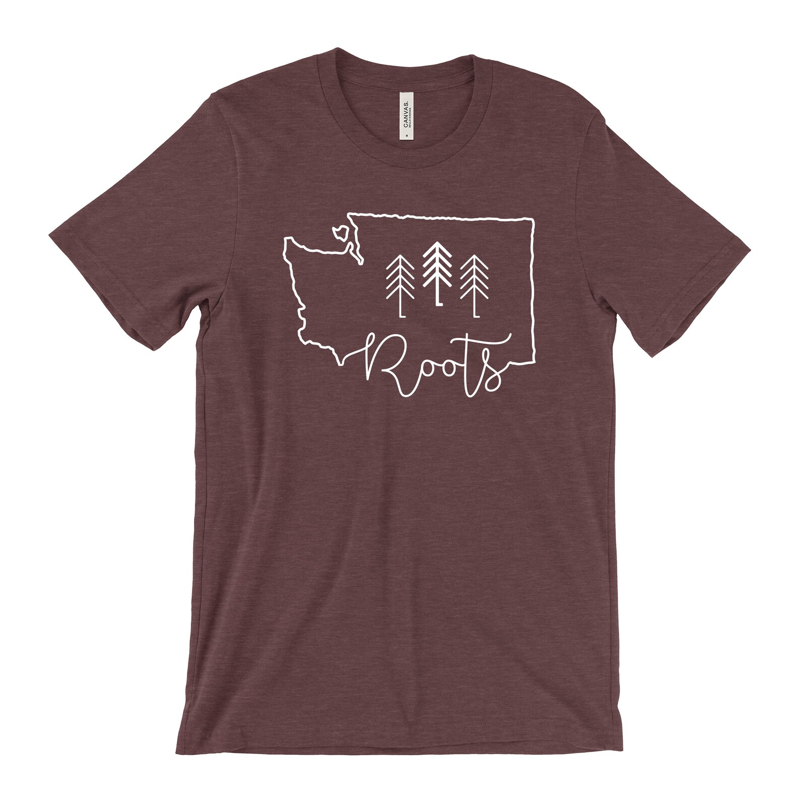 Washington Roots Tee State Roots Shirt Washington Shirt Washington Tee ...