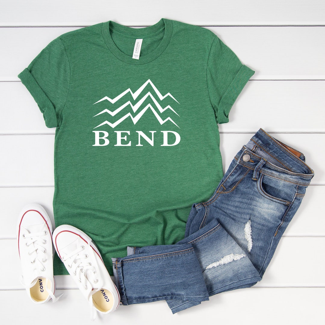Bend Mountains Tee, Bend Tee, Bend Shirt, Pacific Northwest Tee ...