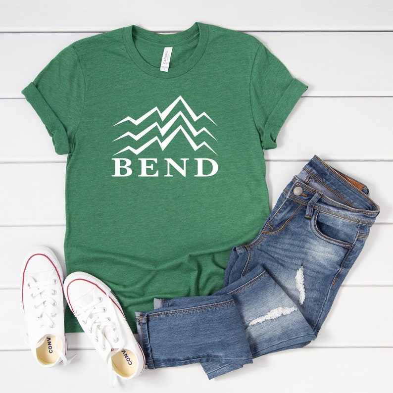 Bend Mountains Tee Bend Tee Bend Shirt Pacific Northwest - Etsy