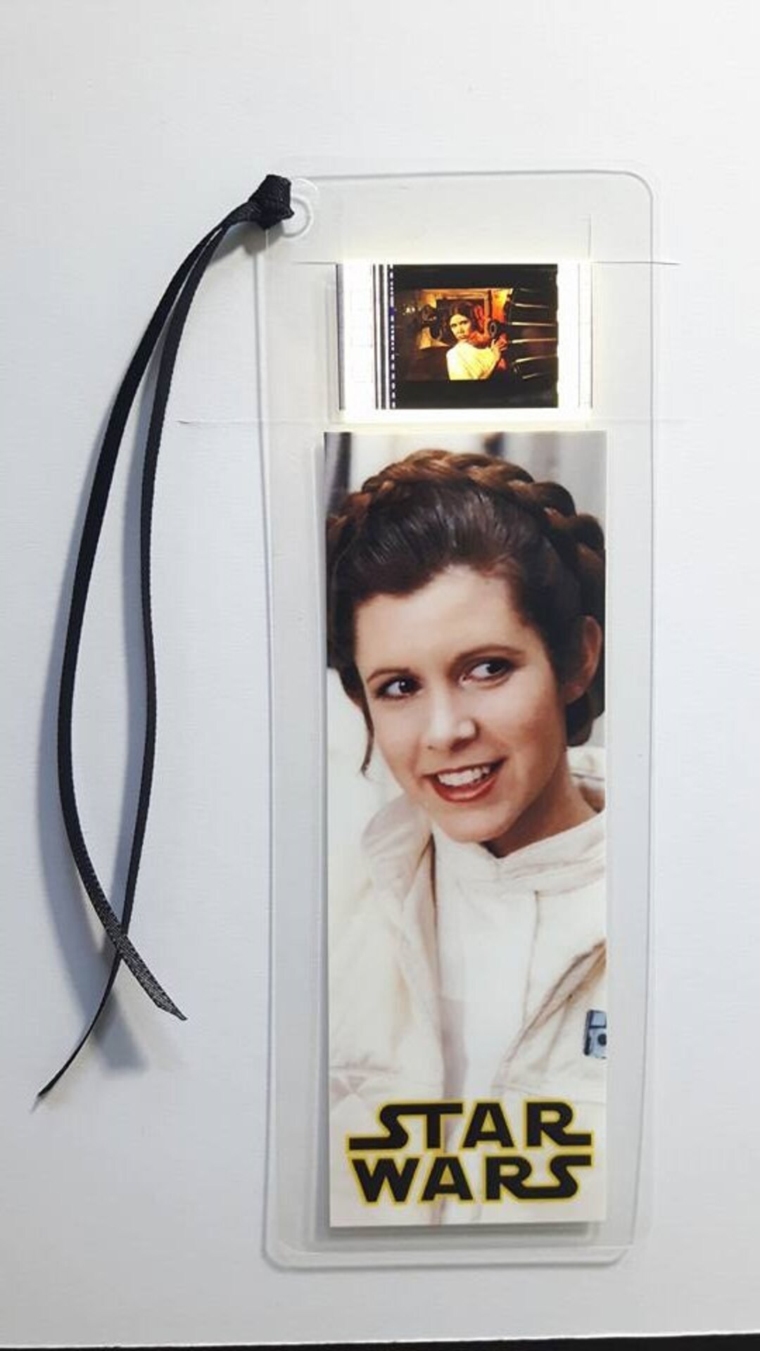 STAR WARS Princess Leia Movie Film Cell Bookmark Collectible ...