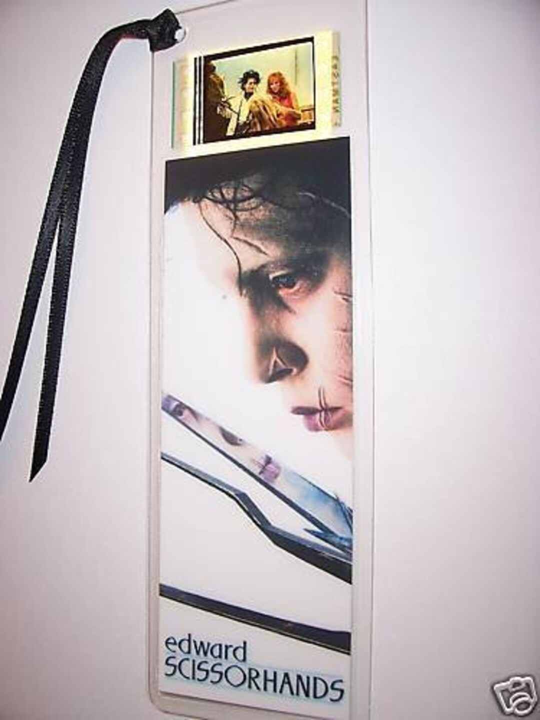 EDWARD SCISSORHANDS Movie Film Cell Bookmark Collectible - Complements ...