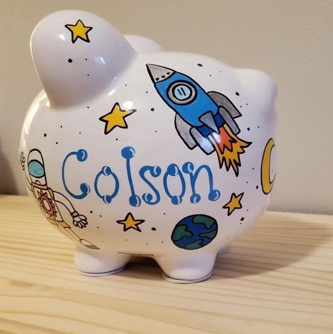 Outer Space Themed Bank - Etsy