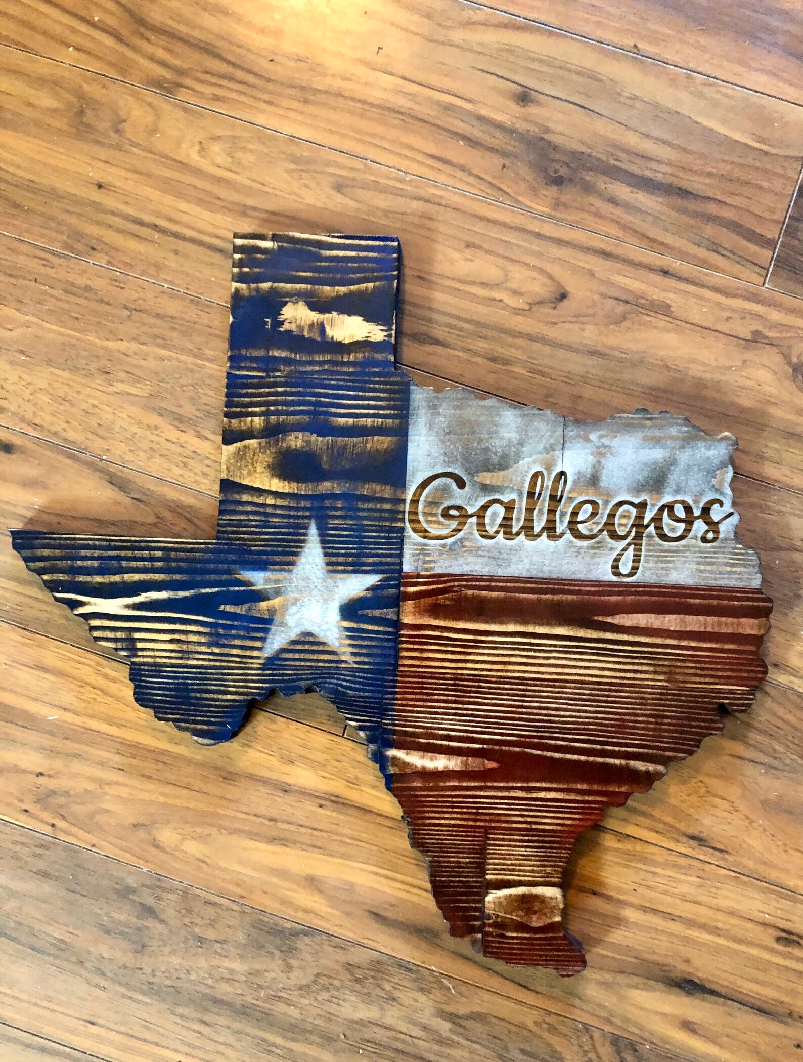 Personalized Texas Flag Wood Sign Wood Wall Decor Home - Etsy