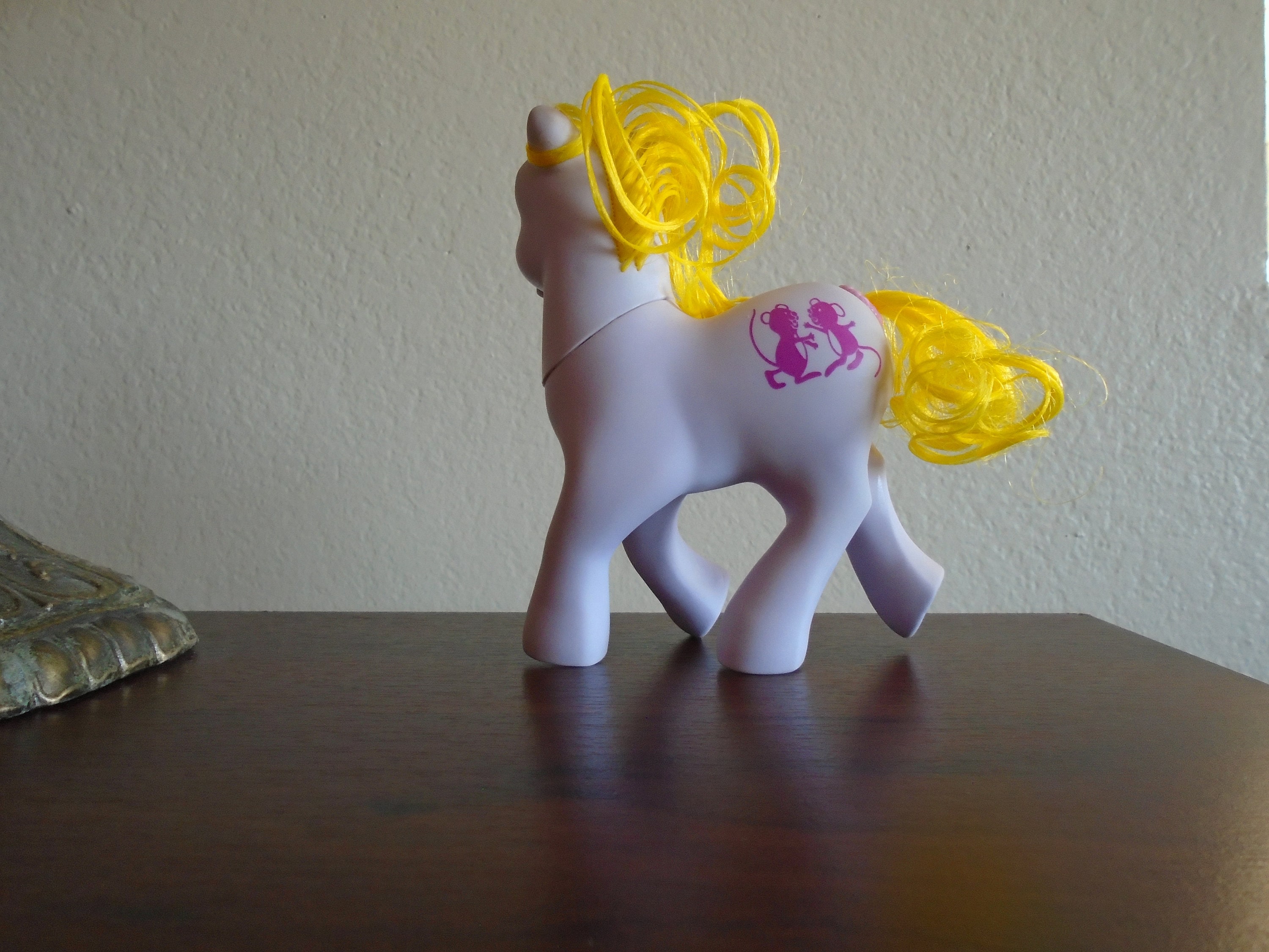 Vintage G1 My Little Pony HAPPY TAILS WOOSIE Lavender Variant - Etsy