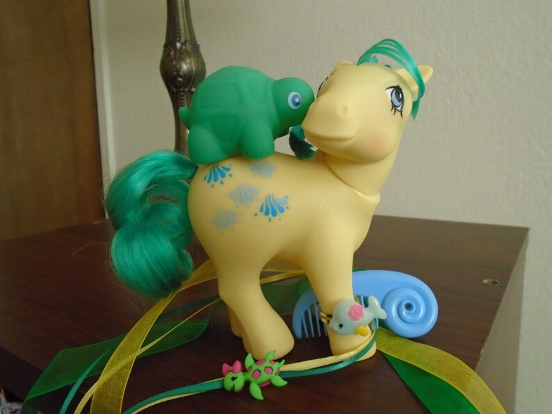 Vintage G1 My Little Pony CASCADE Waterfall Playset UK - Etsy