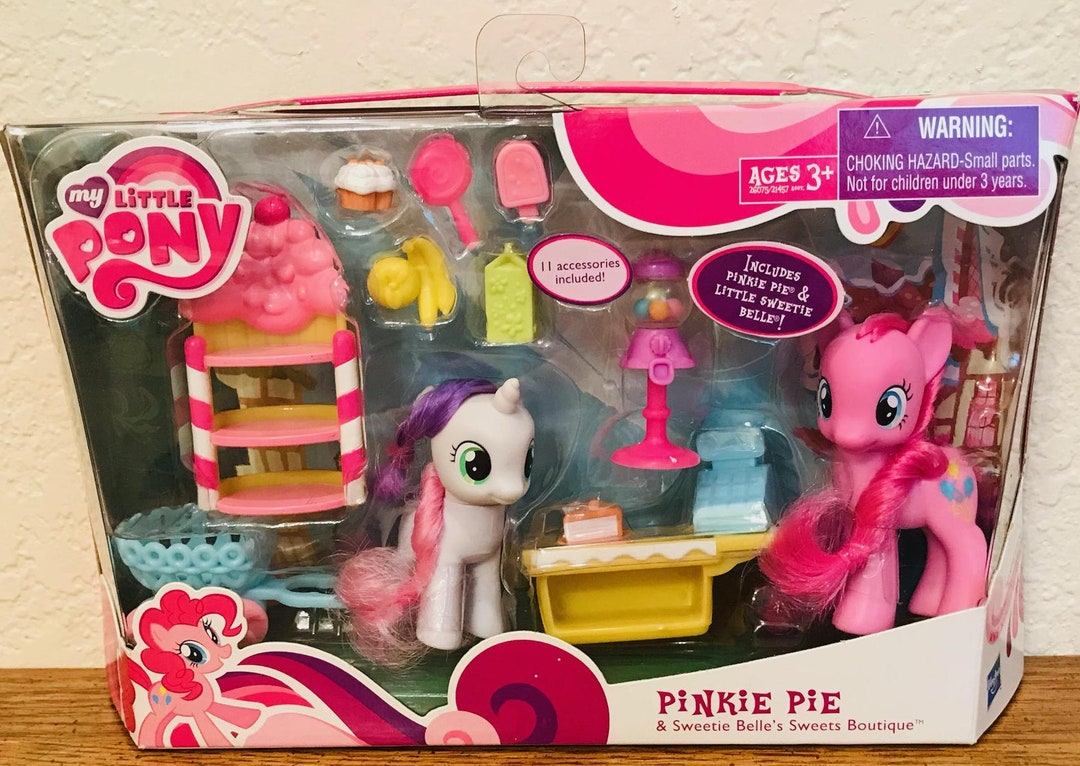 My Little Pony Pinkie Pie & Sweetie Belle's SWEETS BOUTIQUE - Vintage ...