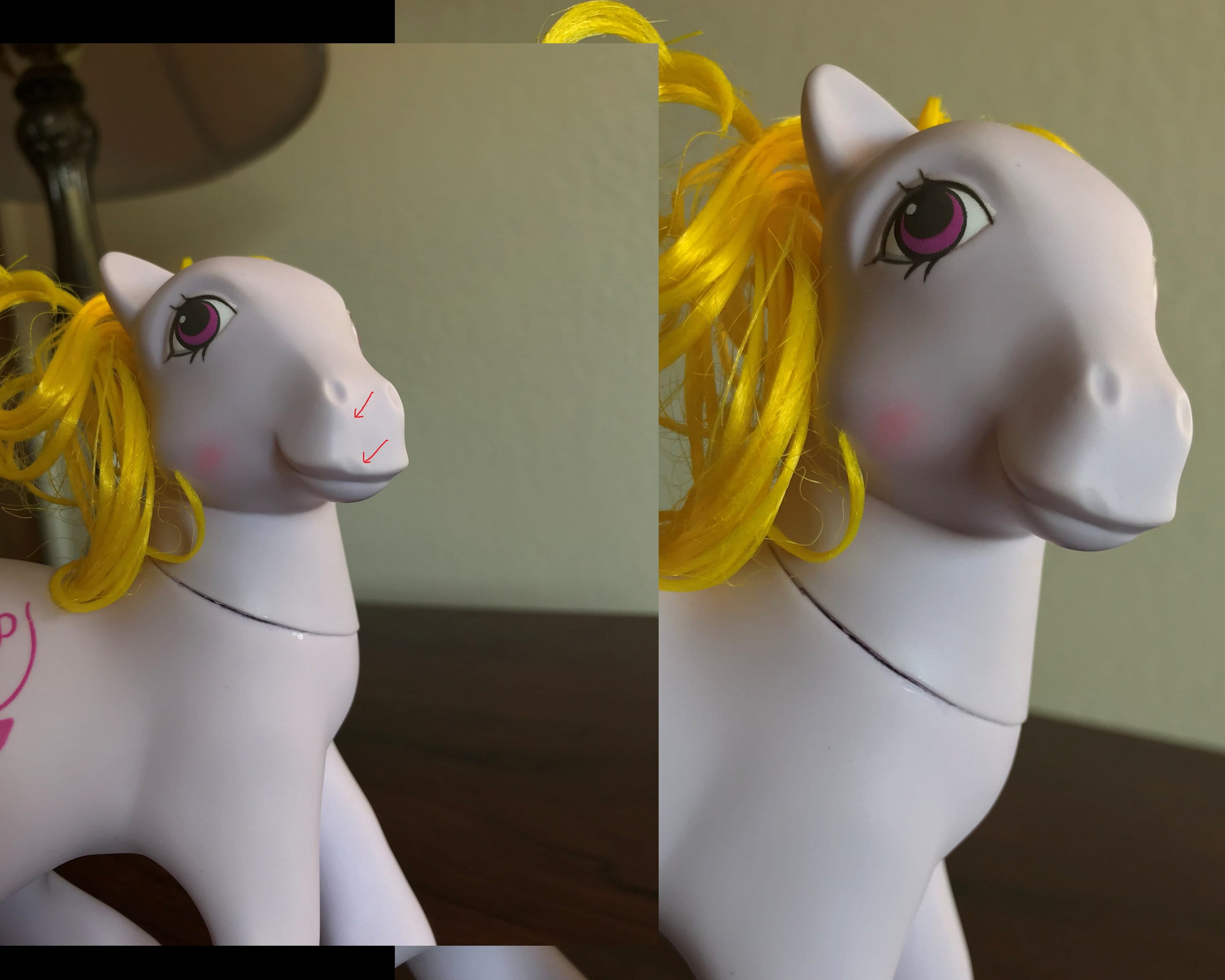 Vintage G1 My Little Pony HAPPY TAILS WOOSIE Lavender Variant - Etsy