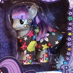 Vaulted My Little Pony MAUD ROCK PIE Pony Mania Ponymania, Mint in ...
