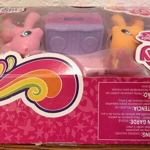 Vaulted My Little Pony PINKIE PIE & SCOOTALOO Cutie Mark Magic Bake Set - G4, 3", Brushable ...