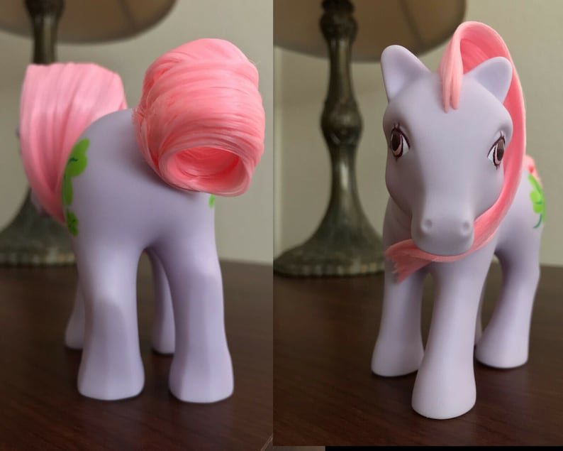 Vintage G1 My Little Pony Clover: Restored Seven Tales Variant - Etsy UK