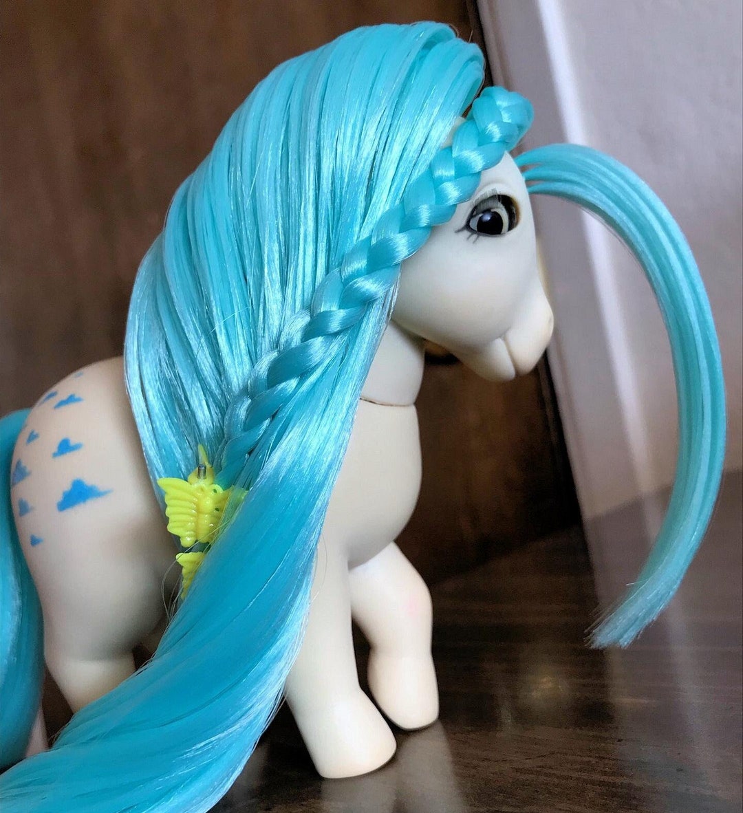 Vintage G1 My Little Pony ALGODONCETE Spanish Piggy - Restored Rare ...