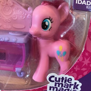 Vaulted My Little Pony PINKIE PIE & SCOOTALOO Cutie Mark Magic Bake Set G4, 3, Brushable, Oven ...