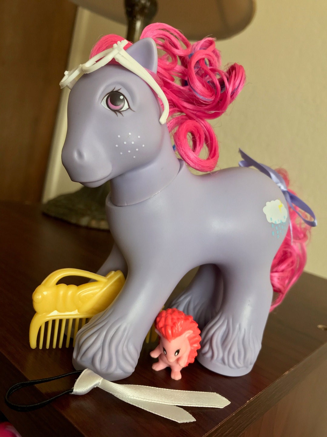 Vintage G1 My Little Pony Mountain Boy THUNDERCLOUD Thunder Cloud, UK ...