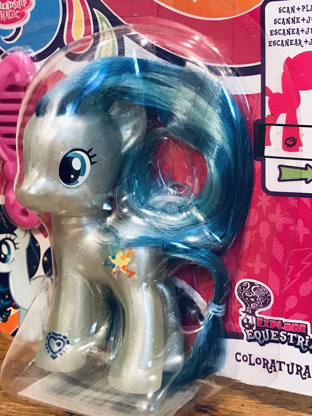 My Little Pony Explore Equestria COLORATURA Brushable - 3" MLP, G4, Fim ...