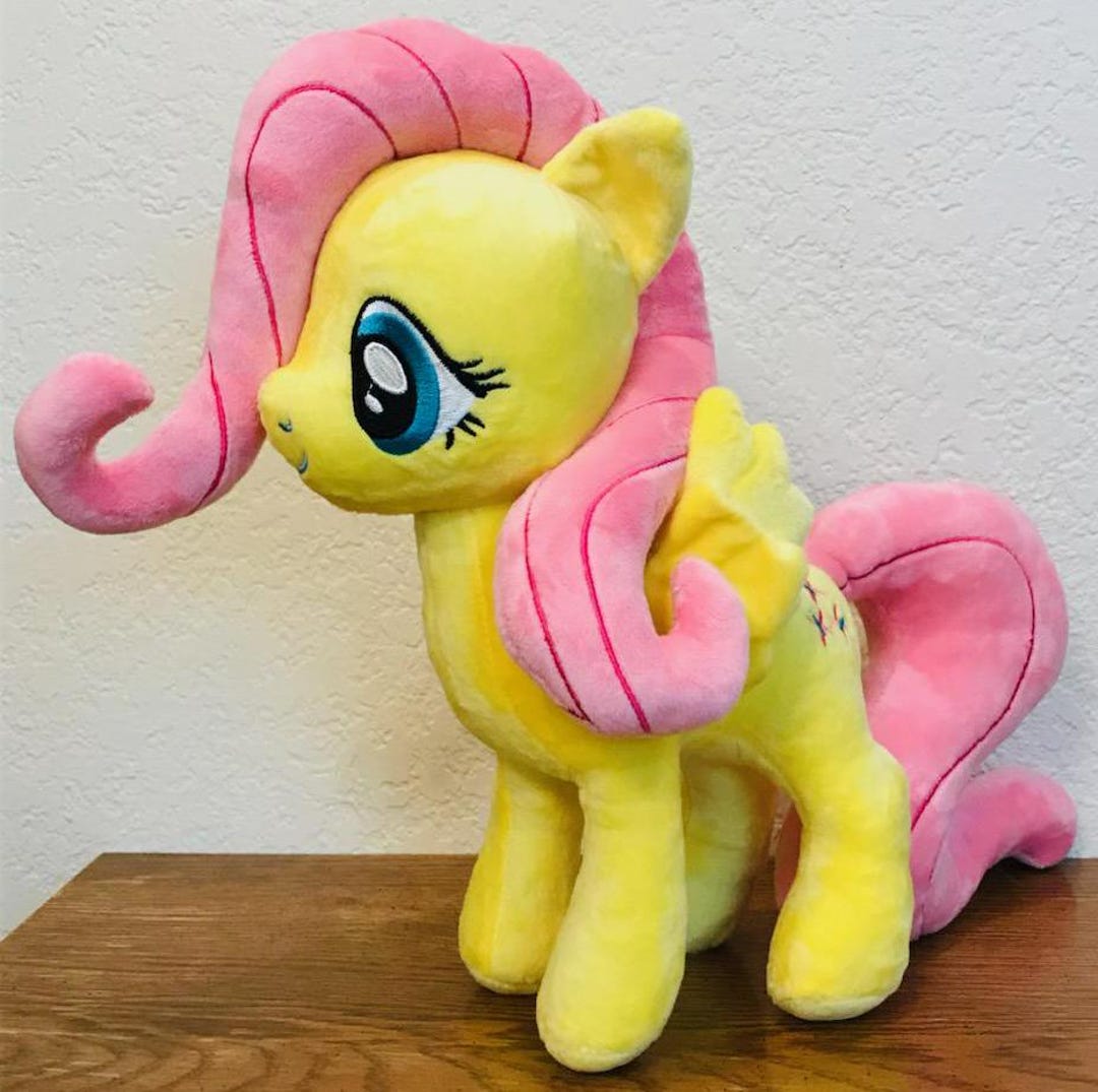 My Little Pony FLUTTERSHY G4 Plush - 12", Stuffed Animal, Mint, New Old ...