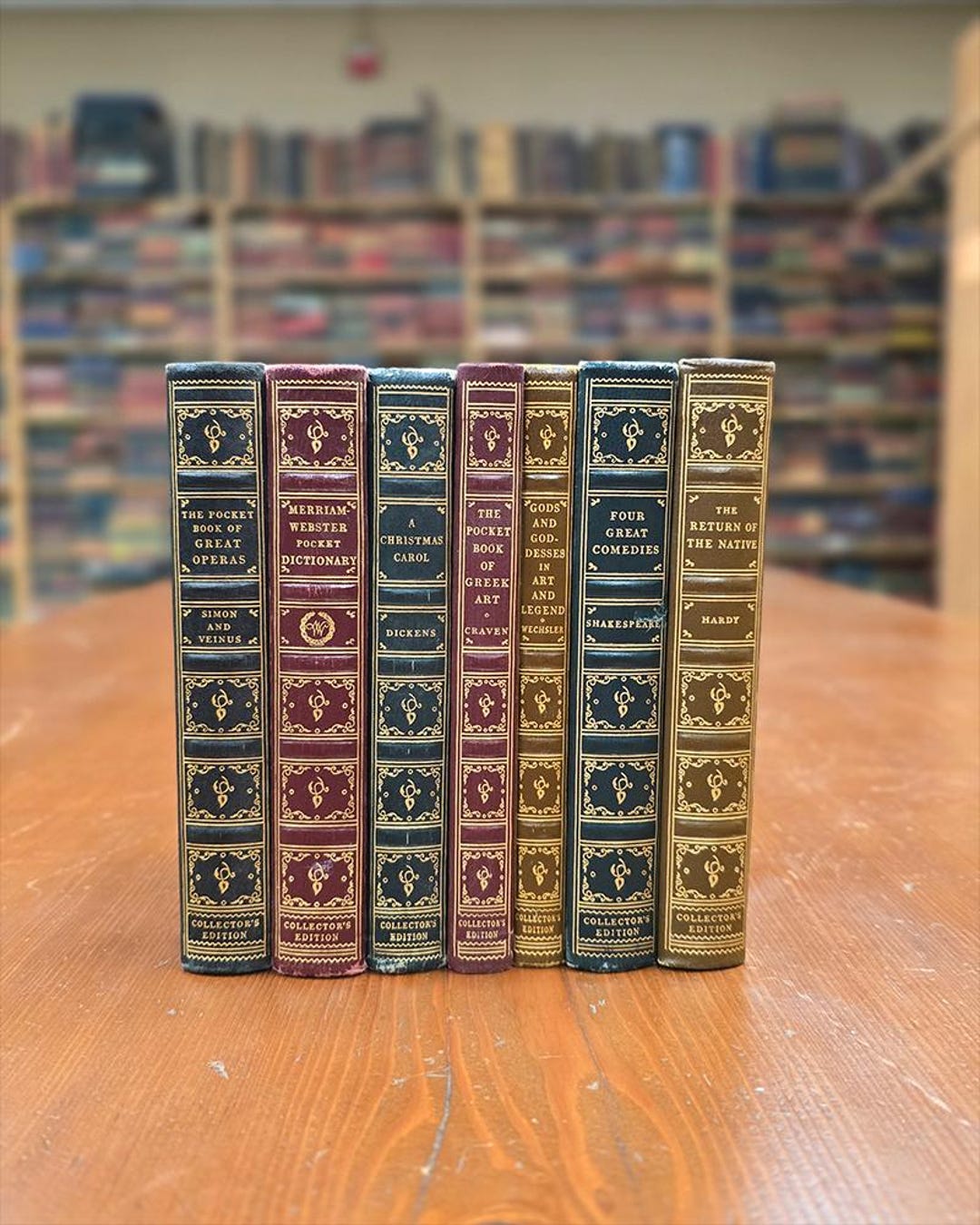 Set of 7 Petite Pocket Books, Inc Collector's Edition Vintage Books - Etsy