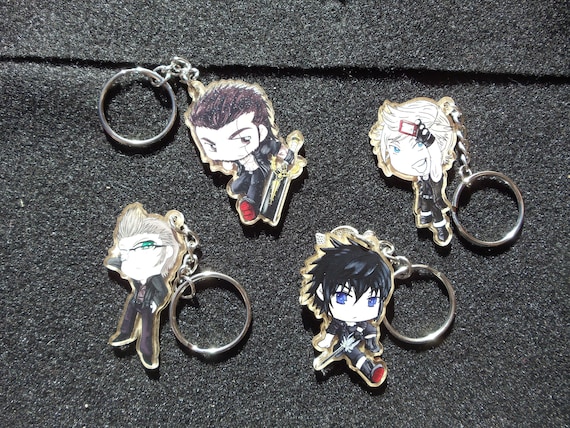 Final Fantasy XV Noctis Prompto Ignis Gladio Charms | Etsy