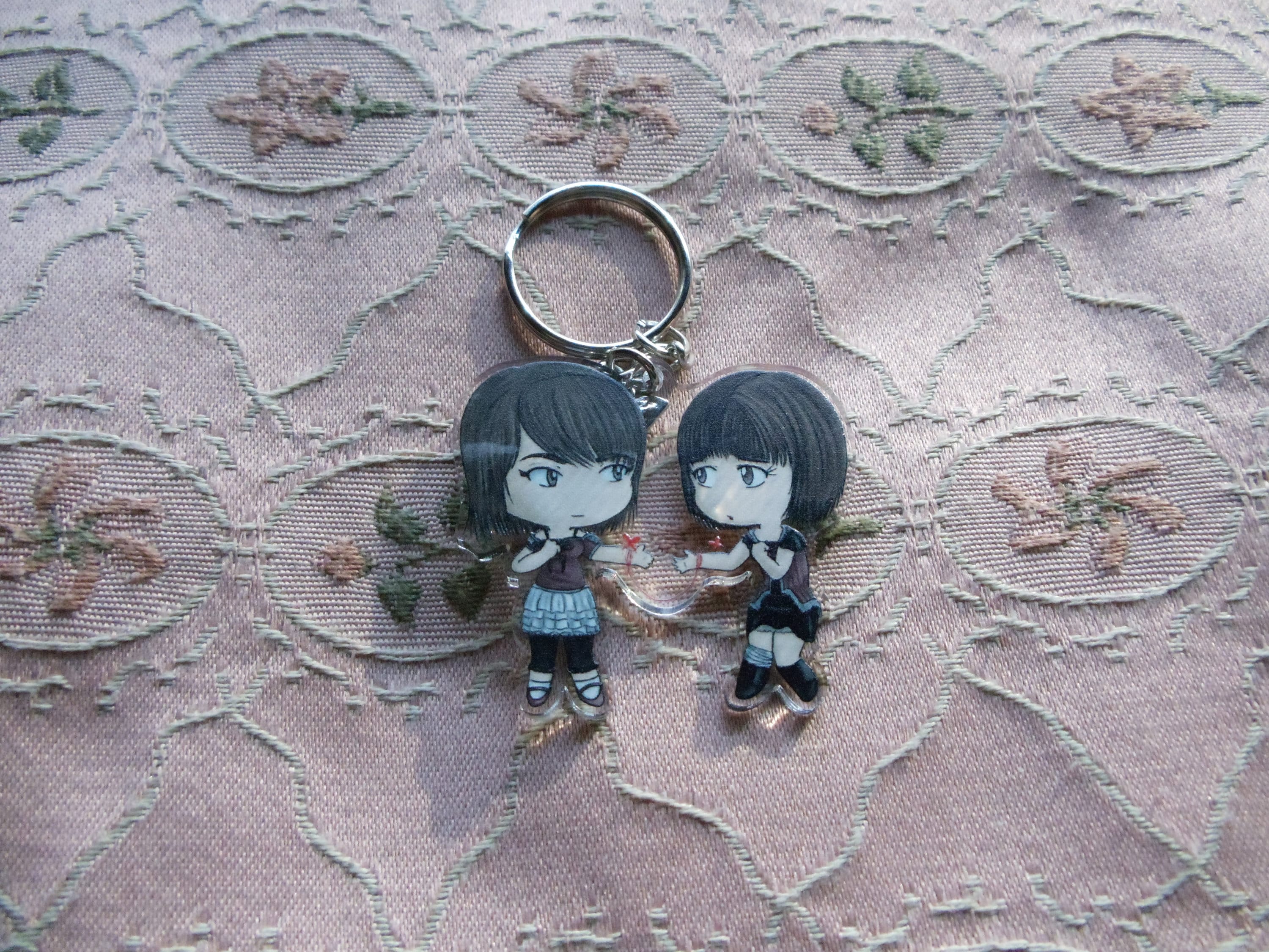 Fatal Frame II Crimson Butterfly Mio and Mayu Amakura Charm - Etsy