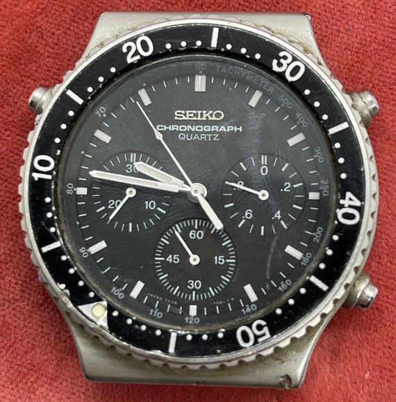vintage seiko quartz chronograph - Gem