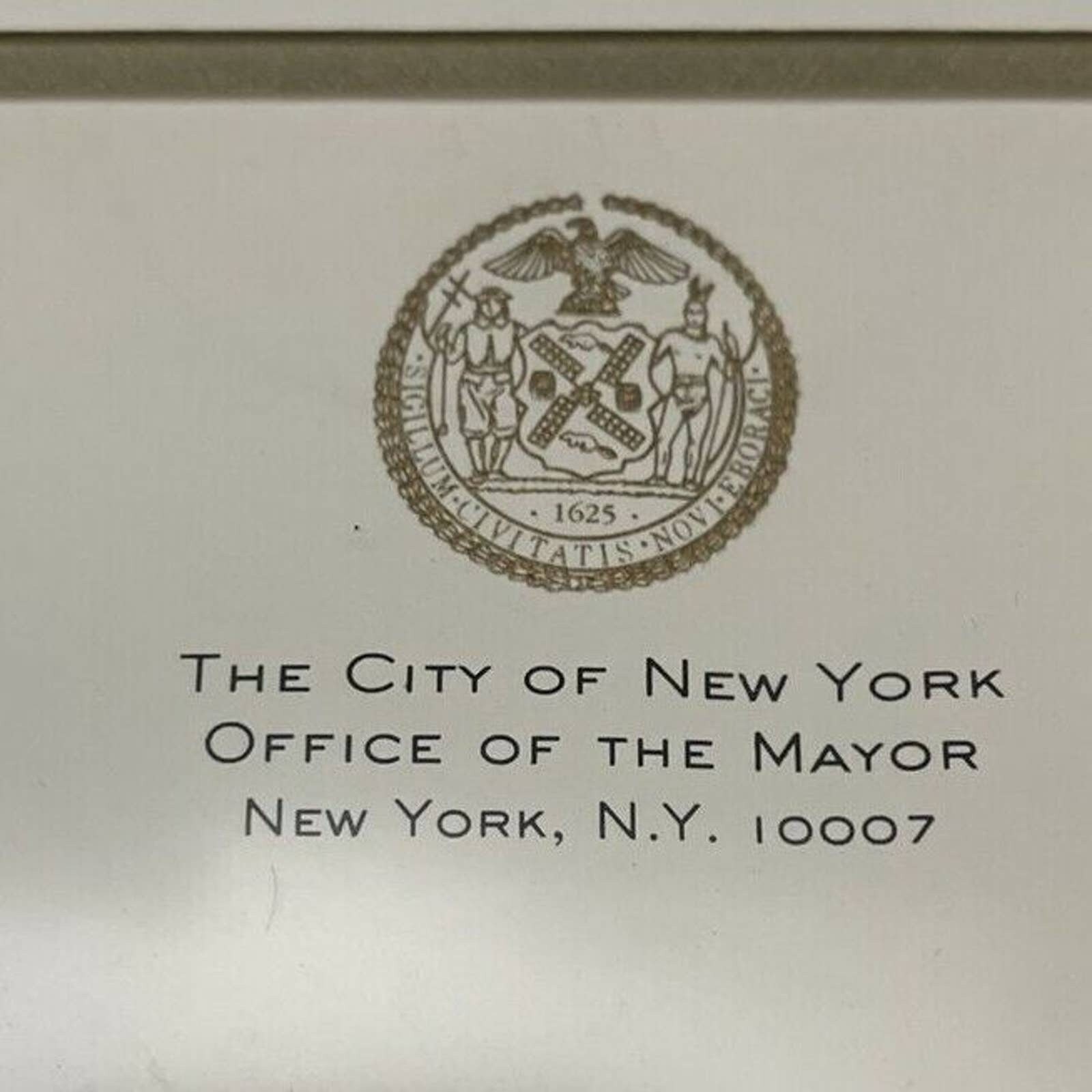 Mayor Rudy Giuliani New York City Letter Signed Signature - Etsy