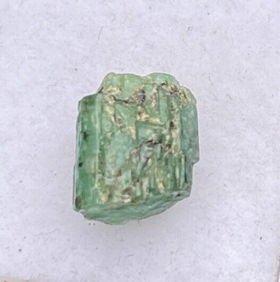 5.24 Ct Raw Emerald Specimen Rough Crystal Kenticha Dermi - Etsy