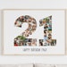 21st Photo Collage 21st Birthday Gift for Daughter 21st | Etsy
