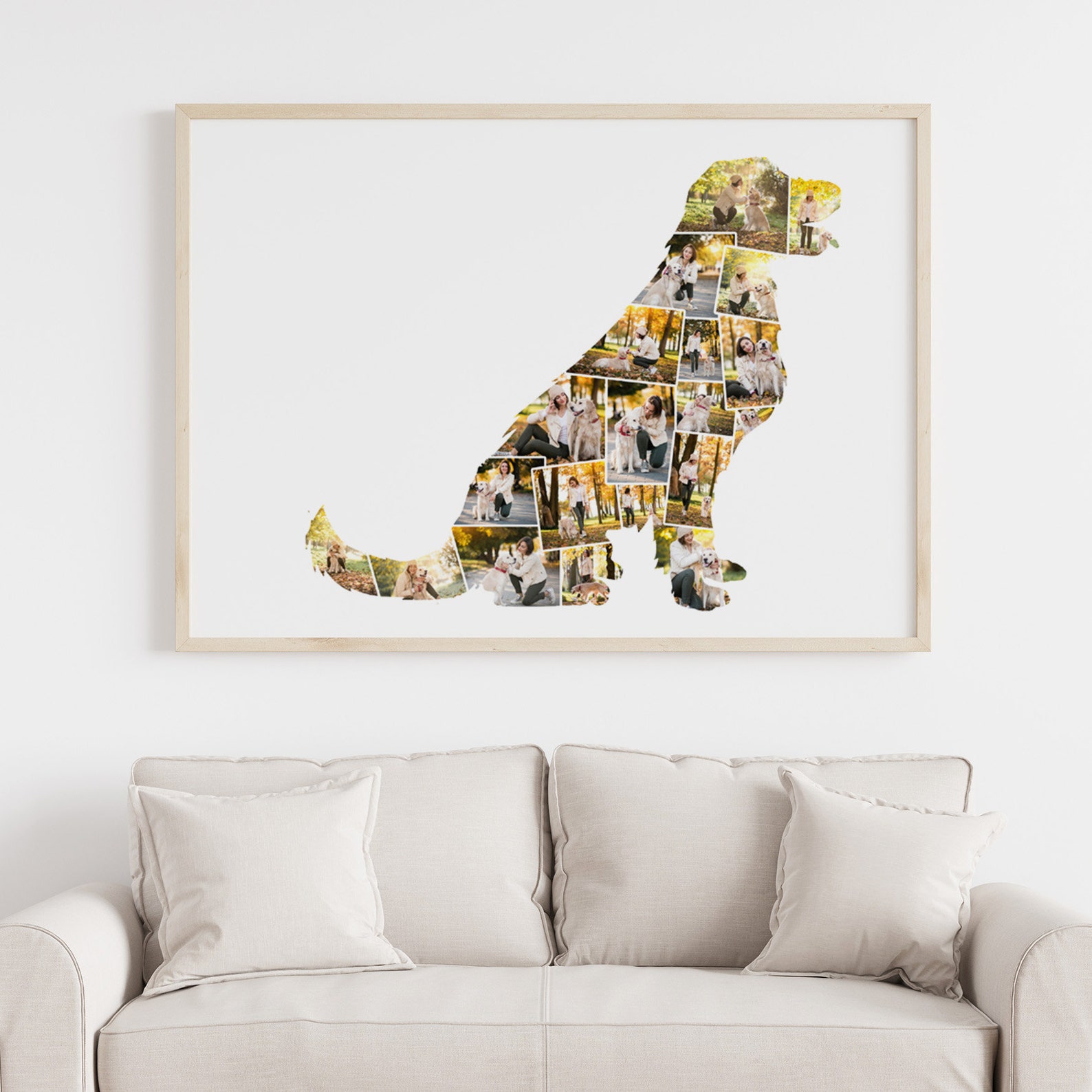 Dog Photo Collage, Birthday Gifts for Dogs Personalized, Dog Owner Gift ...