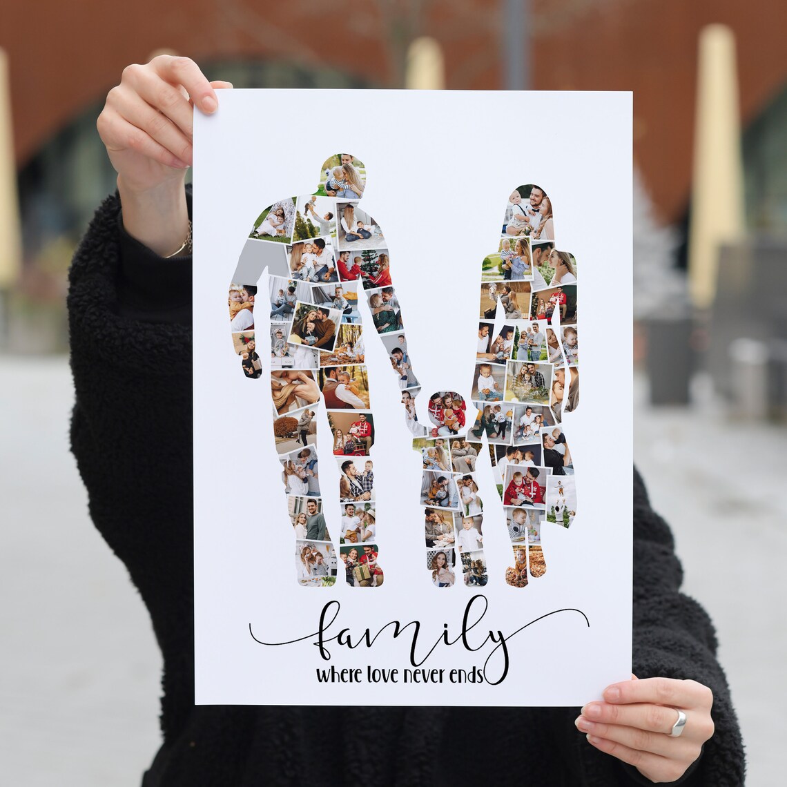 Family Photo Collage Personalized Gifts for Family Photo - Etsy