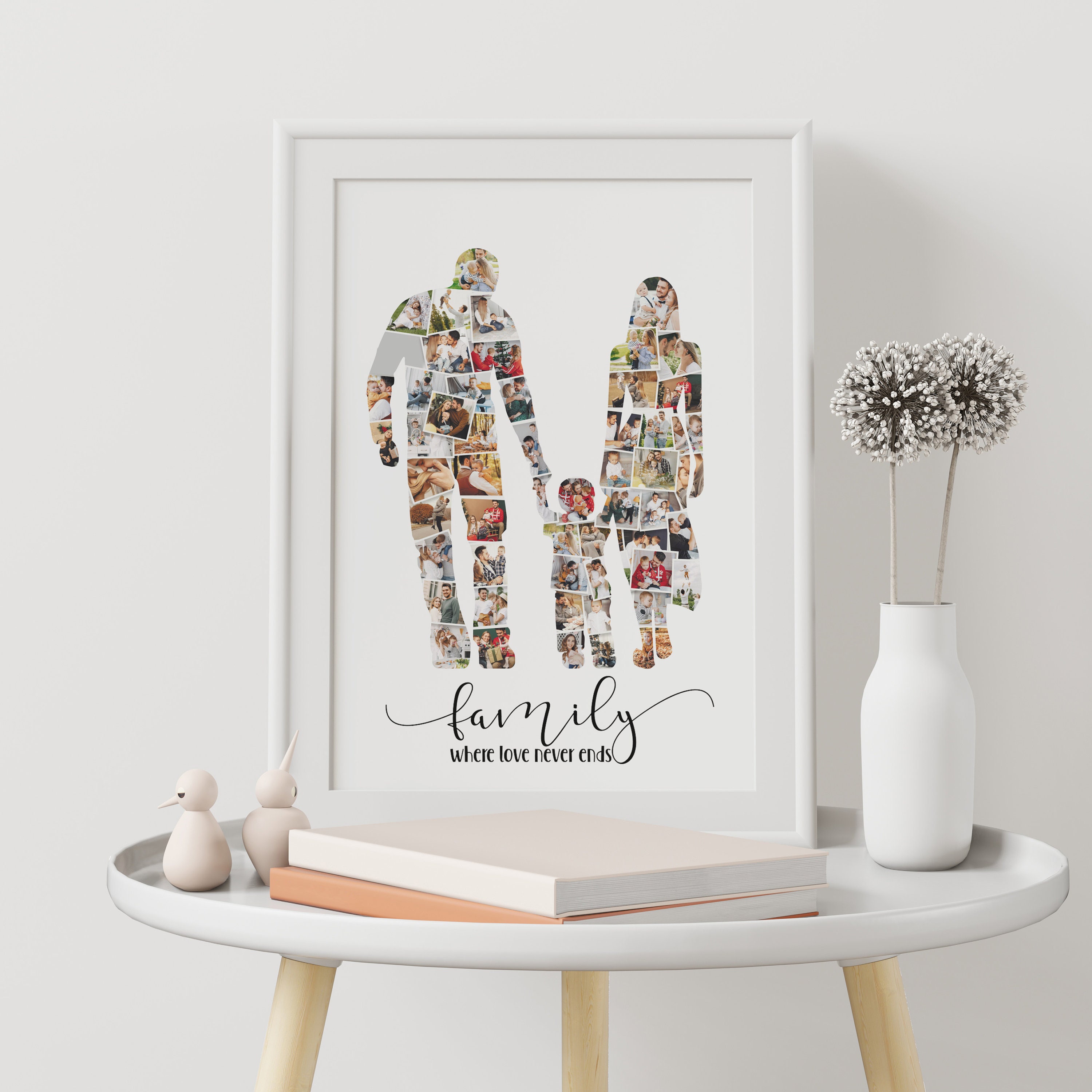 Family Photo Collage Personalized Gifts for Family Photo - Etsy