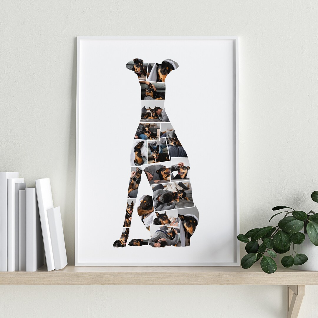 Dog Photo Collage, Birthday Gifts for Dogs Personalized, Dog Owner Gift ...